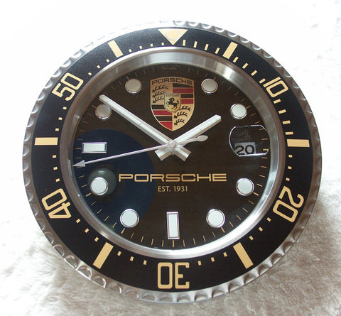 2010s Porsche official dealer clock – The Sign Experience