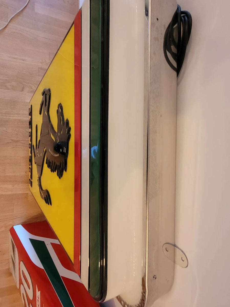 1990s Ferrari official dealer illuminated neon sign – The Sign Experience