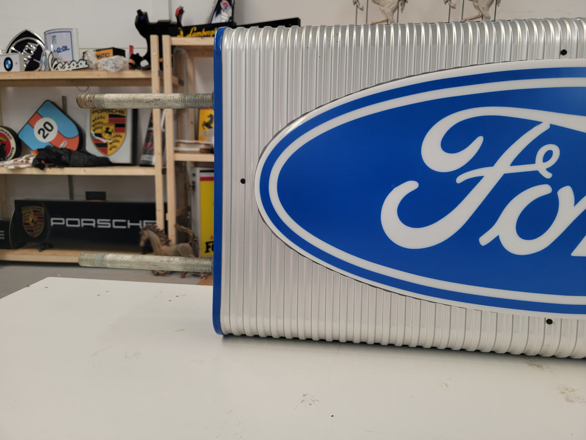 1985 Ford official dealership illuminated Large sign – The Sign Experience