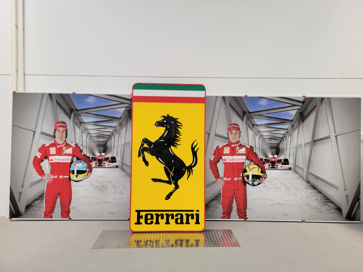 1997 Ferrari XXL official illuminated sign – The Sign Experience