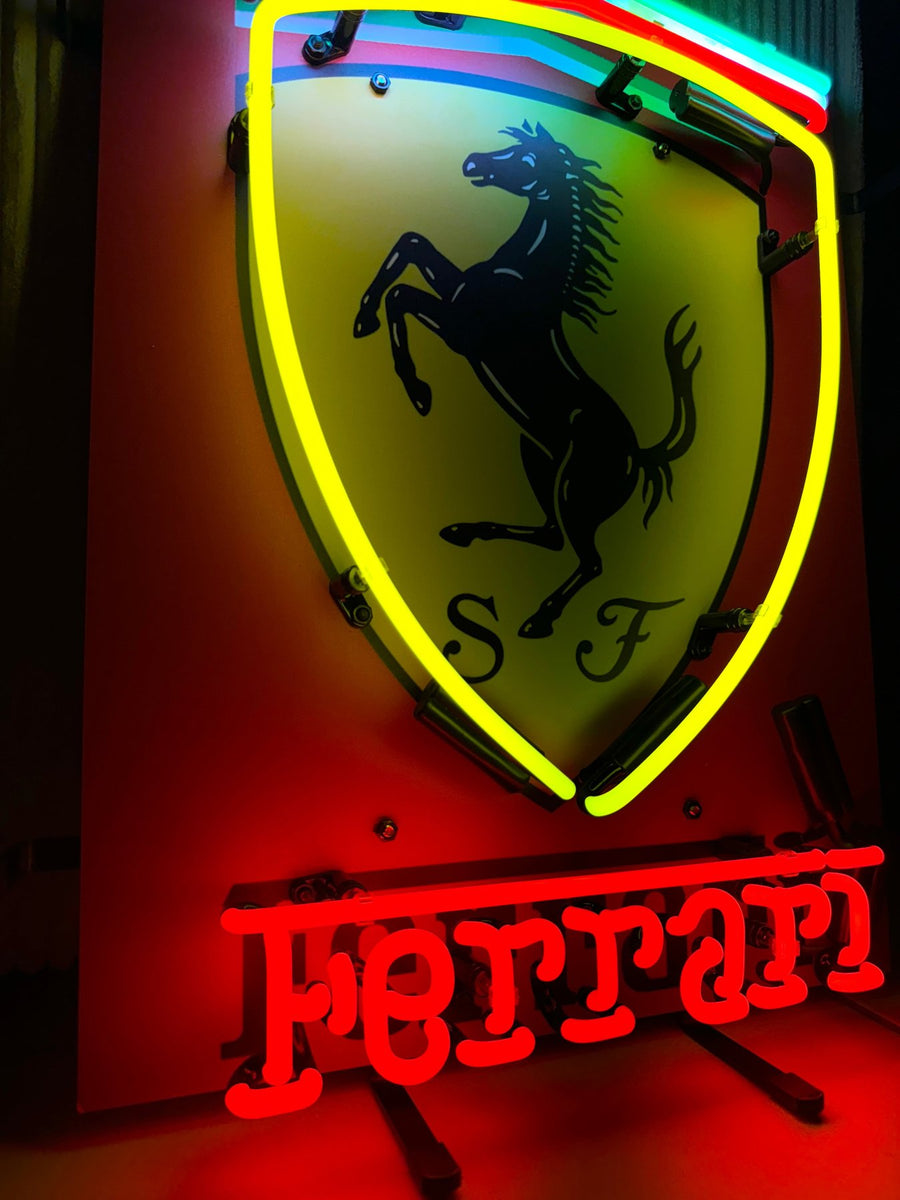 2000's Ferrari dealer neon sign – The Sign Experience