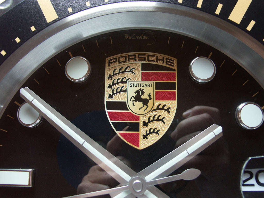 2010s Porsche official dealer clock – The Sign Experience