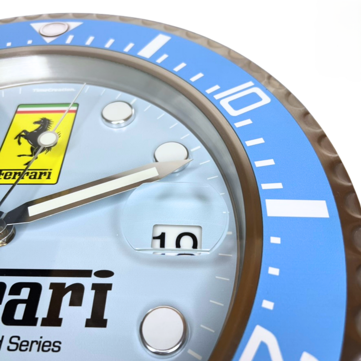 Ferrari wall clock Miami GP Edition – The Sign Experience