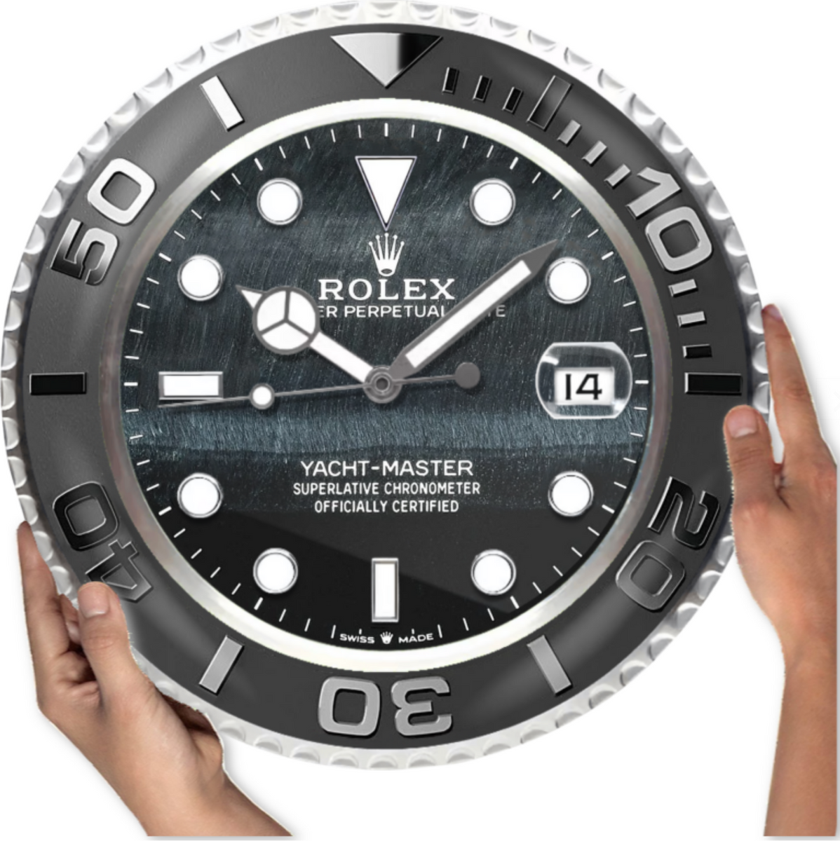 Rolex Yacht Master Falcon eye Edition wall clock – The Sign Experience