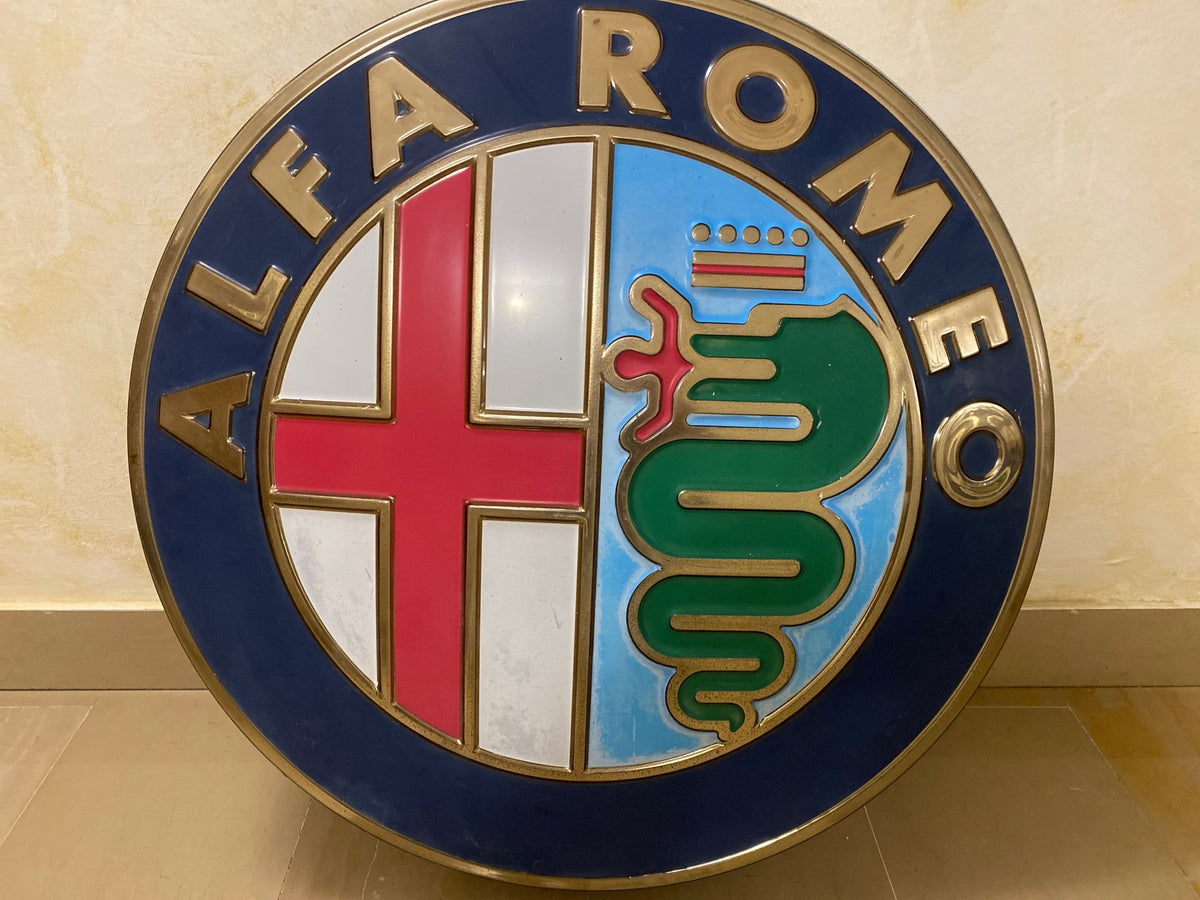 1970s Alfa Romeo official dealer neon illuminated sign – The Sign ...