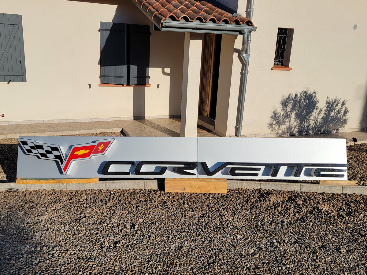 2004-2014 Chevrolet Corvette official dealership illuminated GIANT sig ...