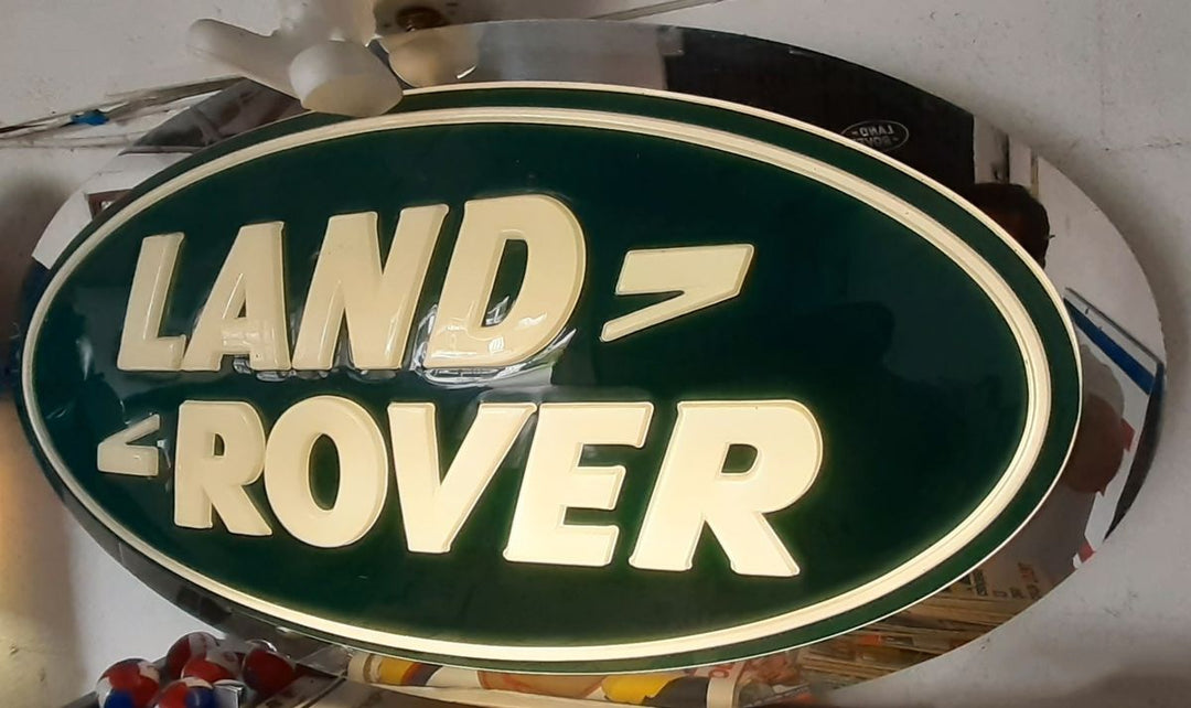 2000s Land Rover Large official dealership illuminated sign – The Sign ...
