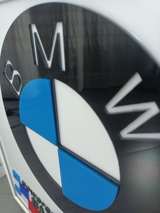 2000s BMW Motorsport dealership illuminated double side 3D sign – The ...