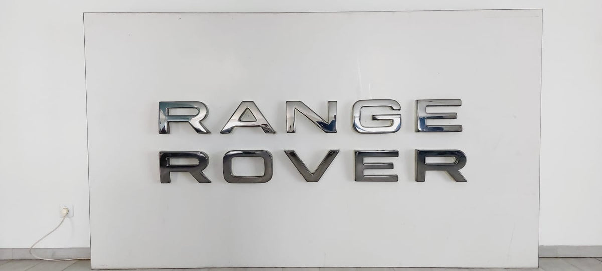 2000s Range Rover Large official dealership illuminated sign – The Sign ...