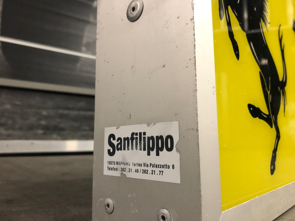 1982 Ferrari official dealer double side illuminated sign – The Sign ...