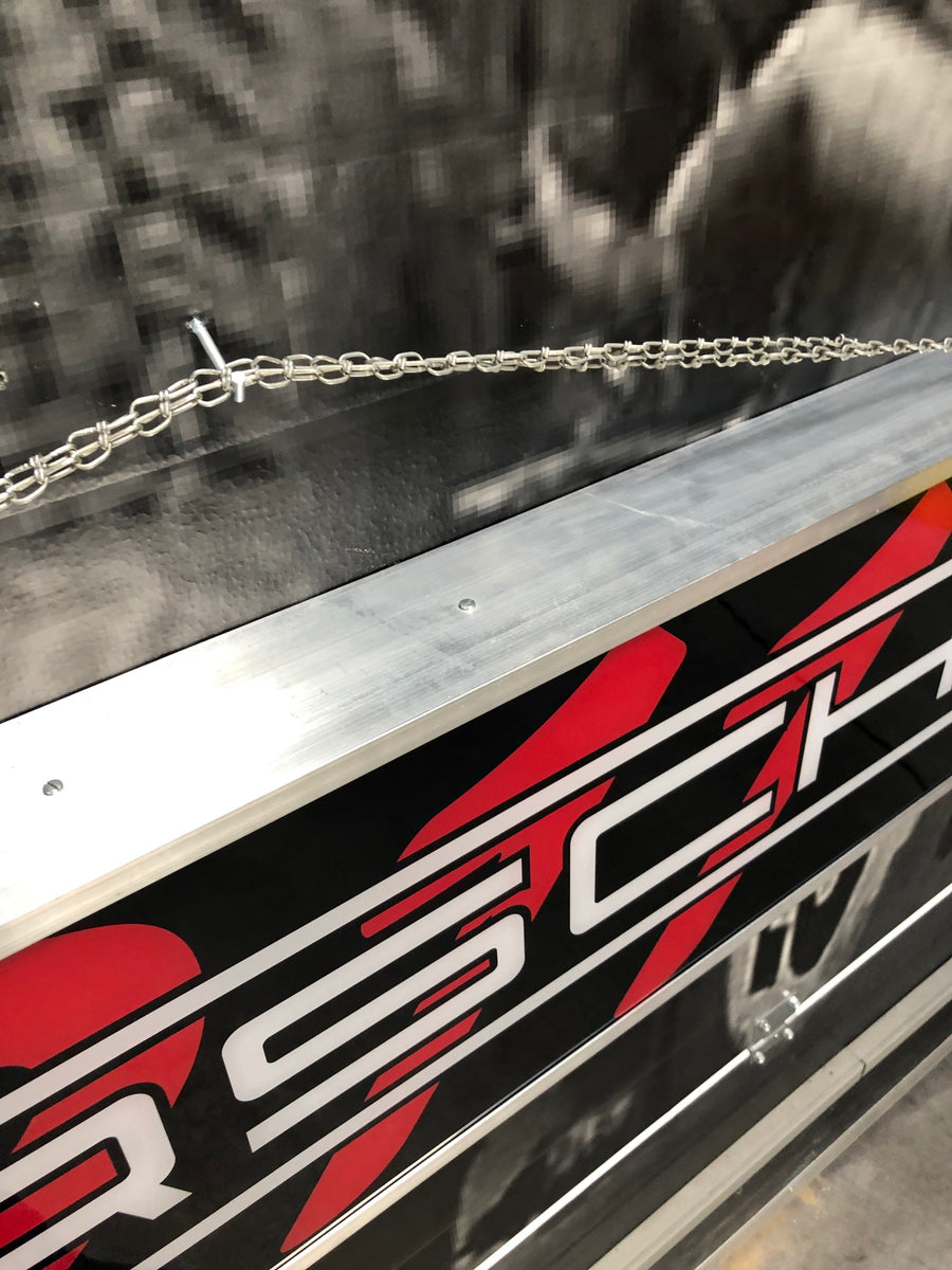 1996 Porsche 911 official dealership illuminated double side sign – The ...