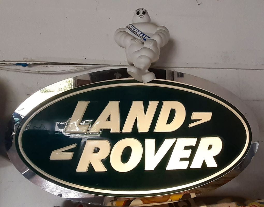 2000s Land Rover Large official dealership illuminated sign – The Sign ...