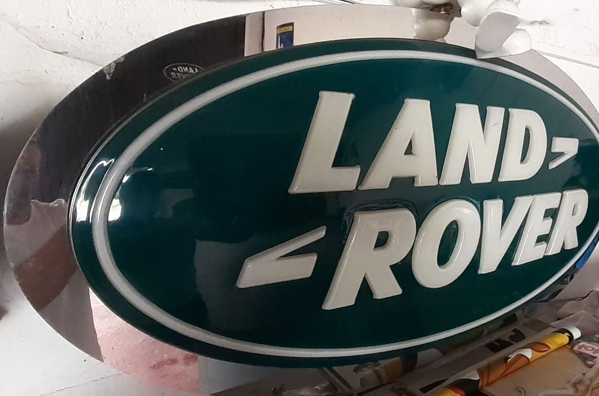 2000s Land Rover Large official dealership illuminated sign – The Sign ...